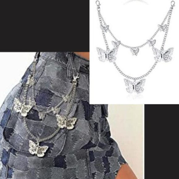 Accessories | Unisex Chains For Pants Belt Chains Hip Hop Trousers ...